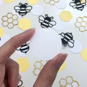 Bee Table Confetti | Honey Bee Party Decorations | Bees Honeycomb ...