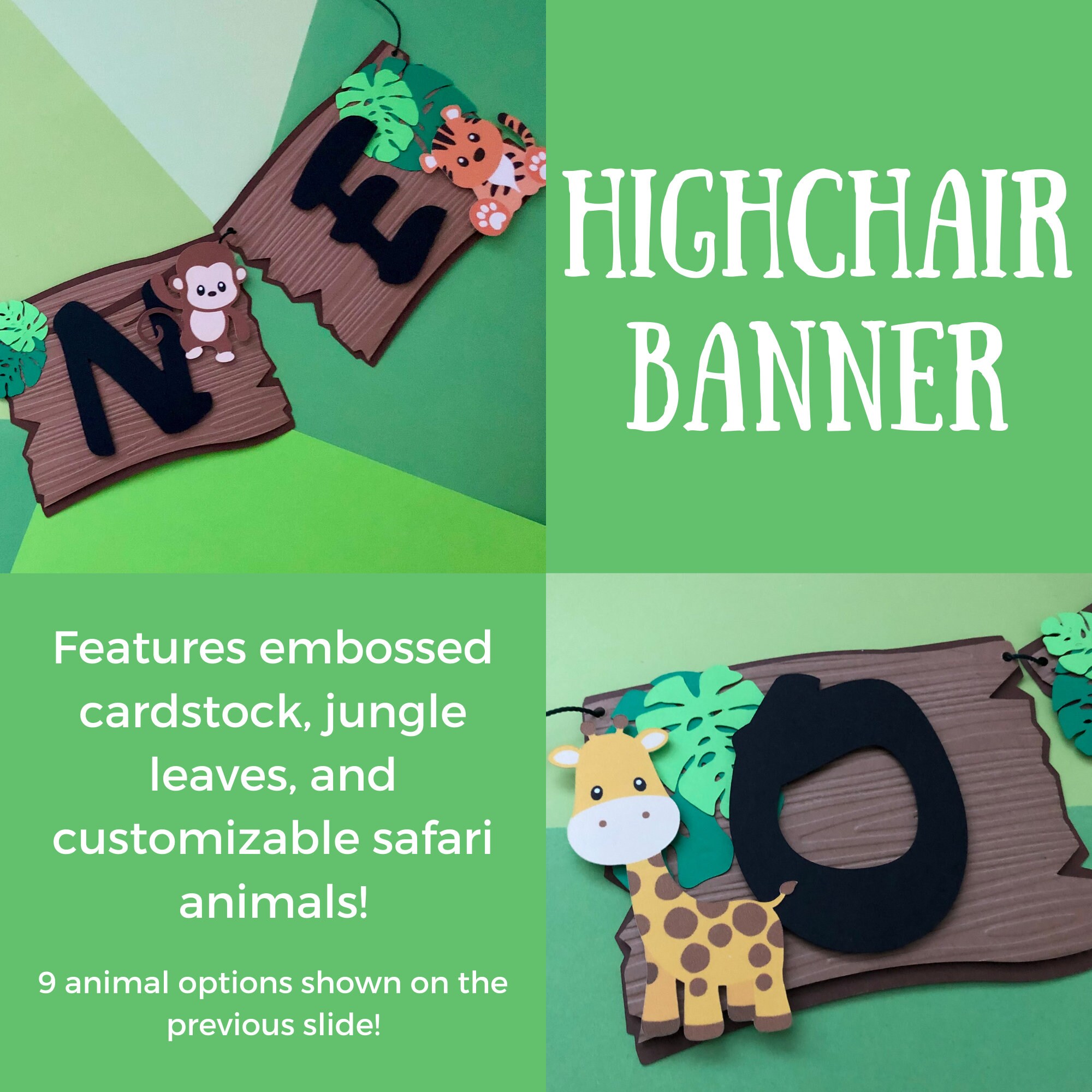 FIRST BIRTHDAY ESSENTIALS Safari Jungle Theme Party Bundle | Etsy