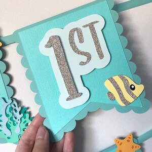 Happy Birthday Banner | Under the Sea Theme Party Decorations | Sea ...