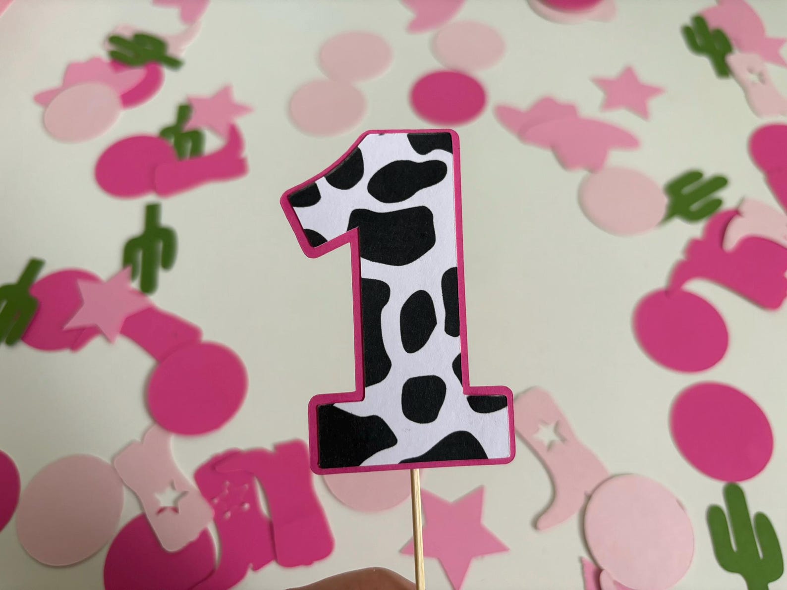 Pink Cowgirl Rodeo Cupcake Toppers | Customizable Any Age | My First ...