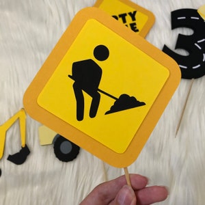 Construction Centrepieces | Double-sided Centerpieces Variety Pack ...