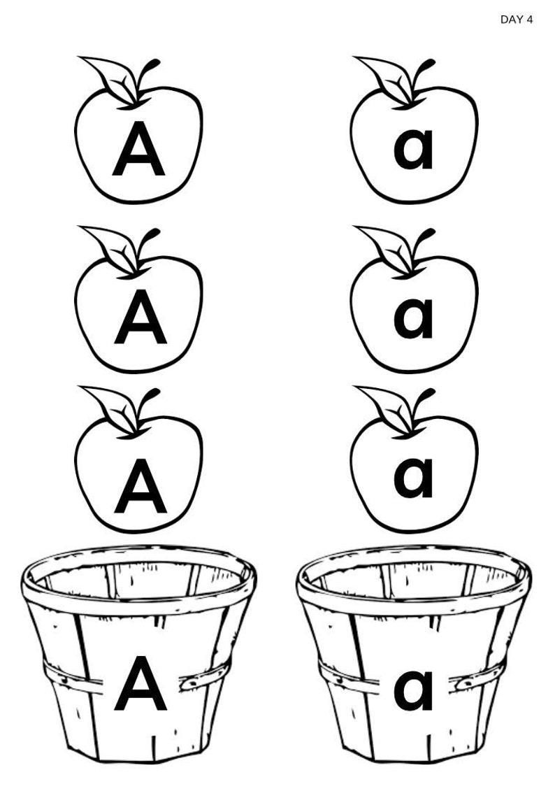Letter A Freebie - Etsy