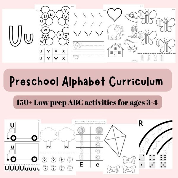 Preschool Curriculum - Etsy