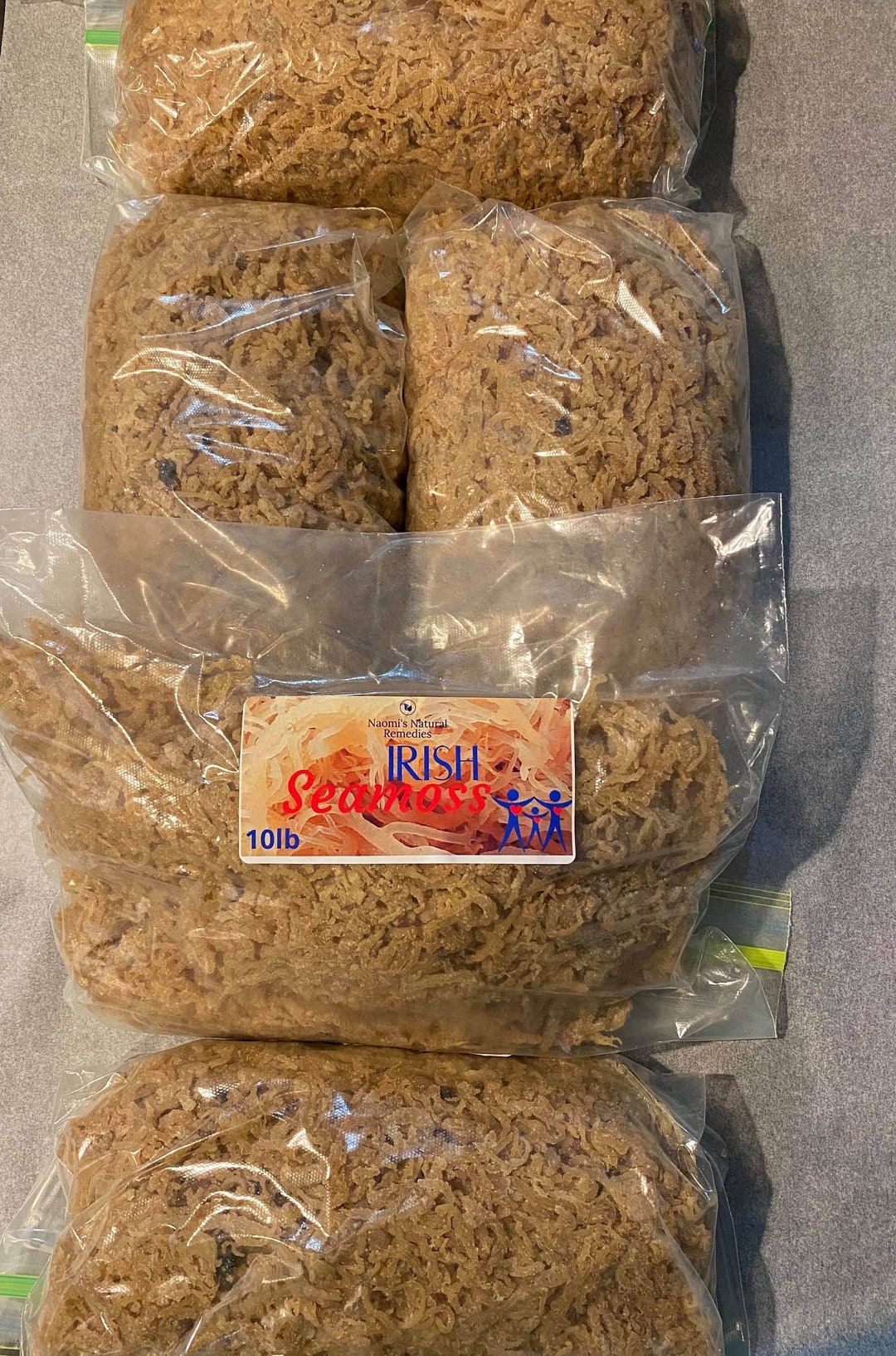 Irish Seamoss 10IB Bulk, Irish Seamoss Bulk Bag, Irish Seamoss Healthy ...