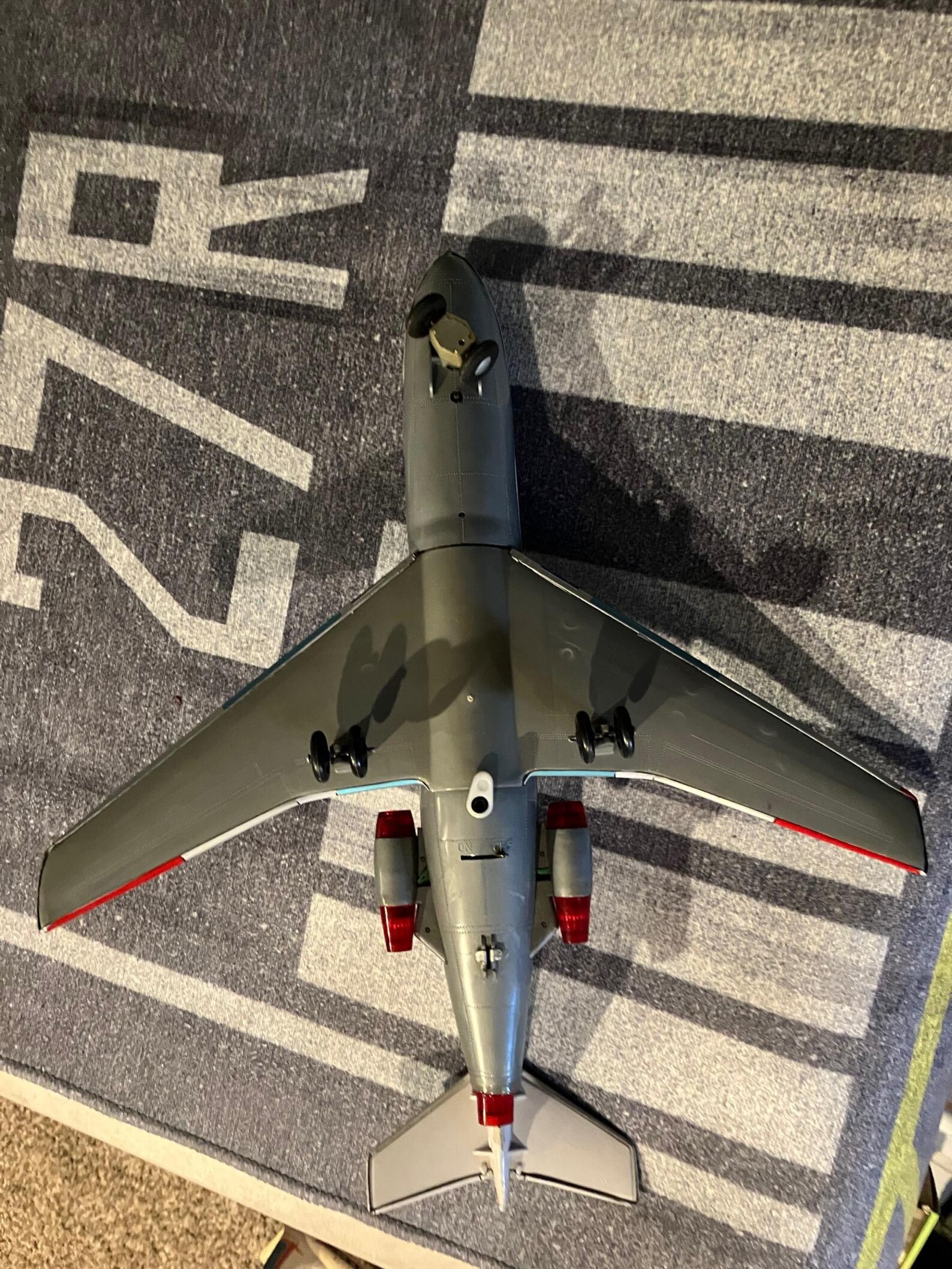 Marx Toys Rare Vintage Eastern Airlines Whisper Jet Lights & Sound MINT ...