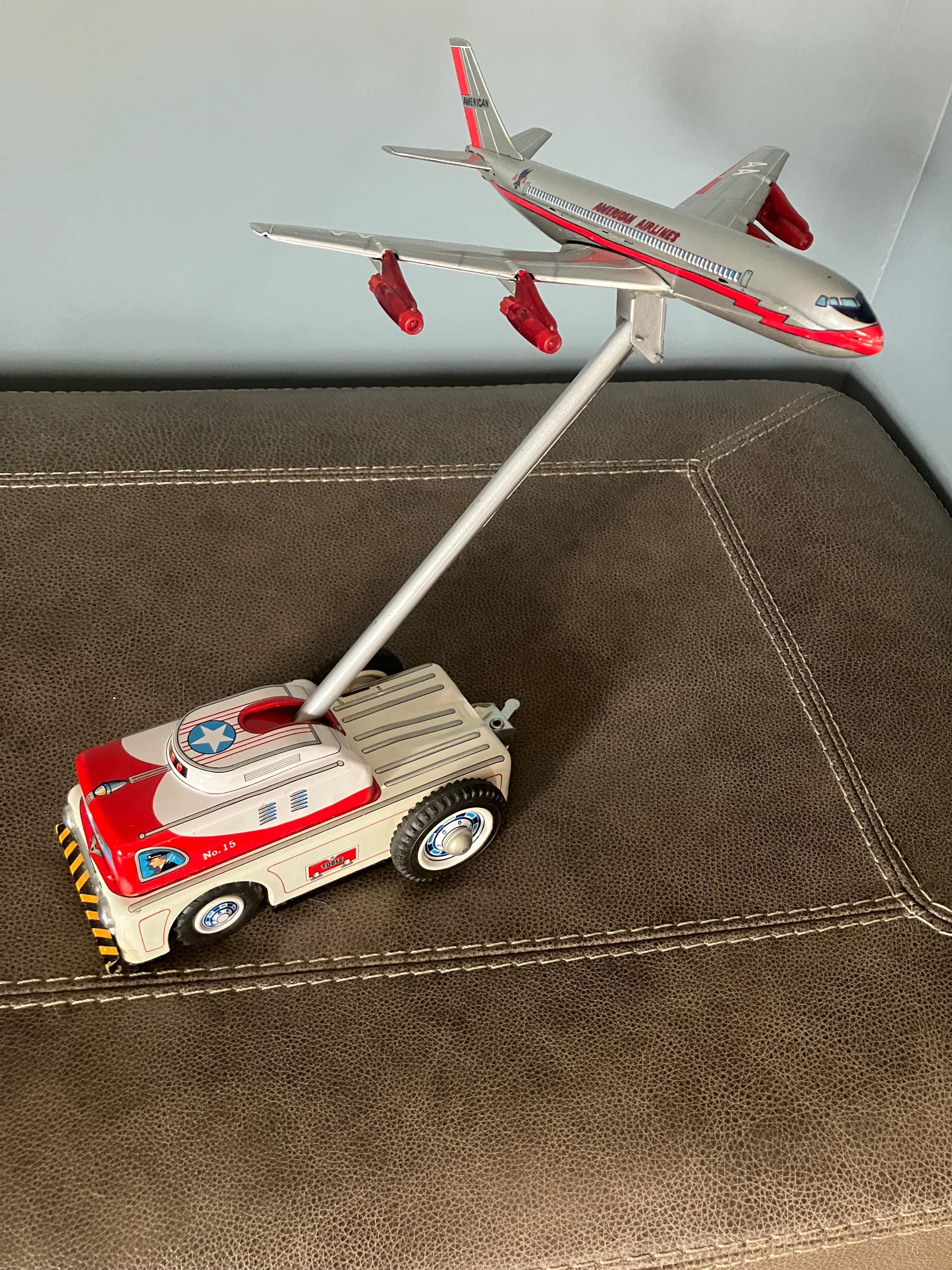 Vintage Battery Operated Airplane Toy - American Airlines Animation ...