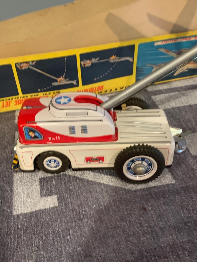 Vintage Battery Operated Airplane Toy - American Airlines Animation ...