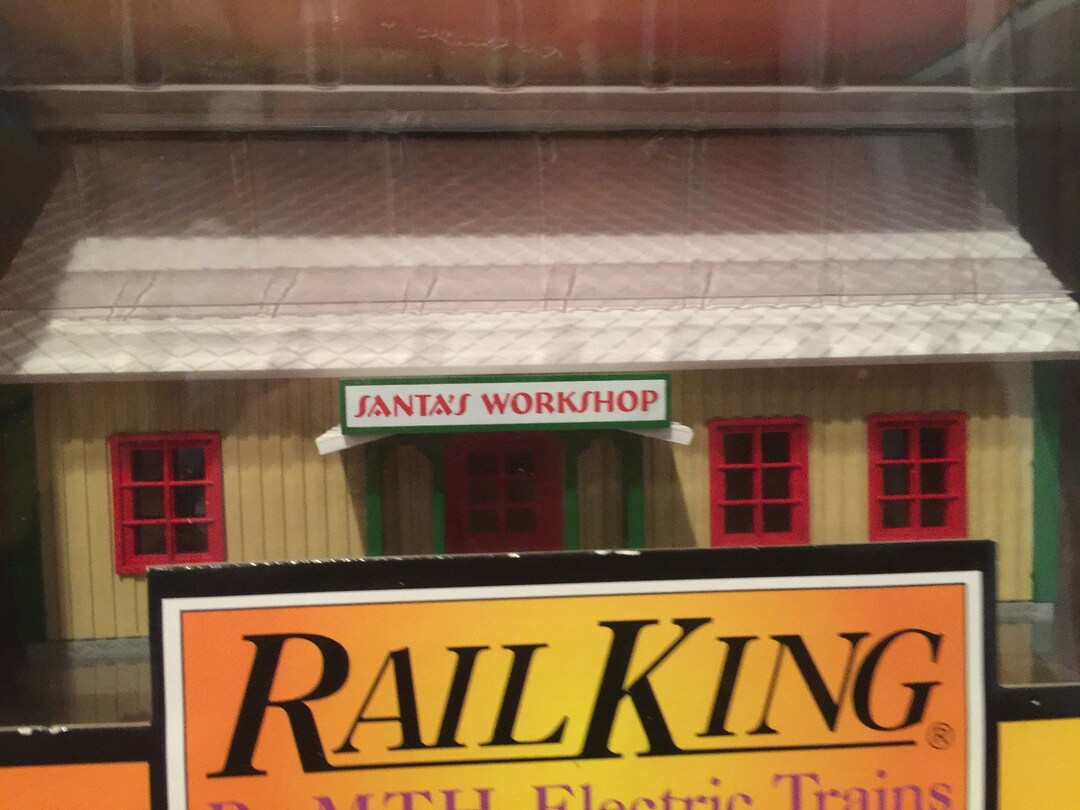 MTH Rail King Railtown Santas Work Shop 30-90256 - Etsy