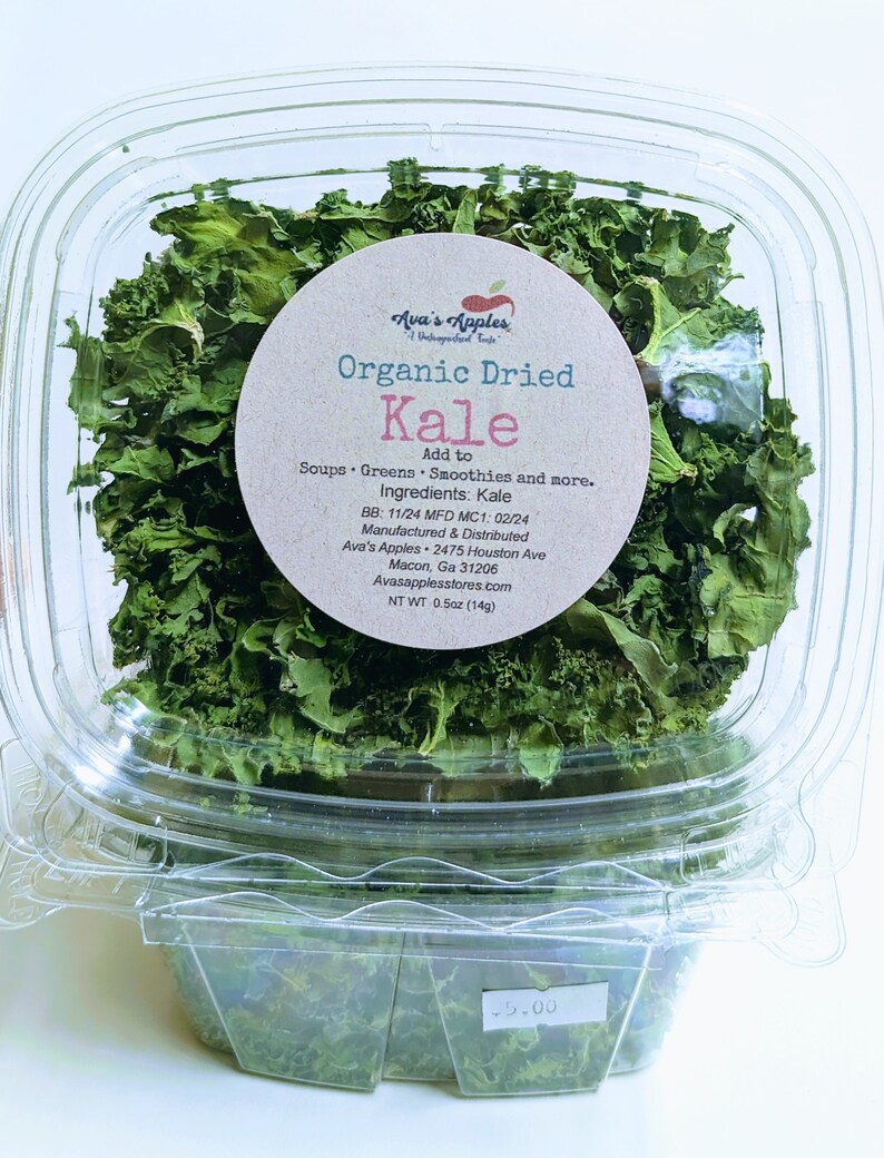 Organic Dried Kale - Etsy