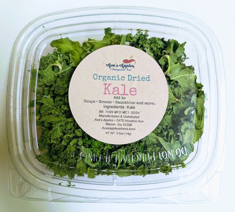 Organic Dried Kale - Etsy
