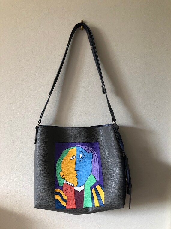 Hand Painted Bag - Etsy