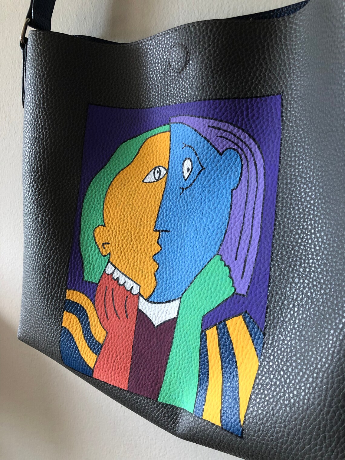 Hand Painted Bag - Etsy