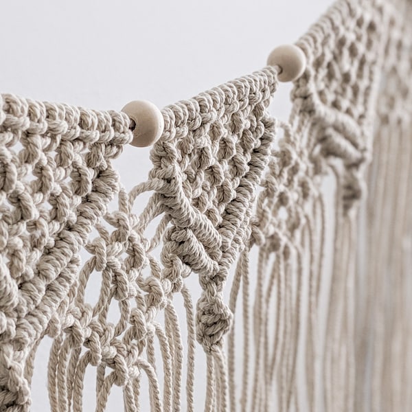 Macrame Banner - Etsy