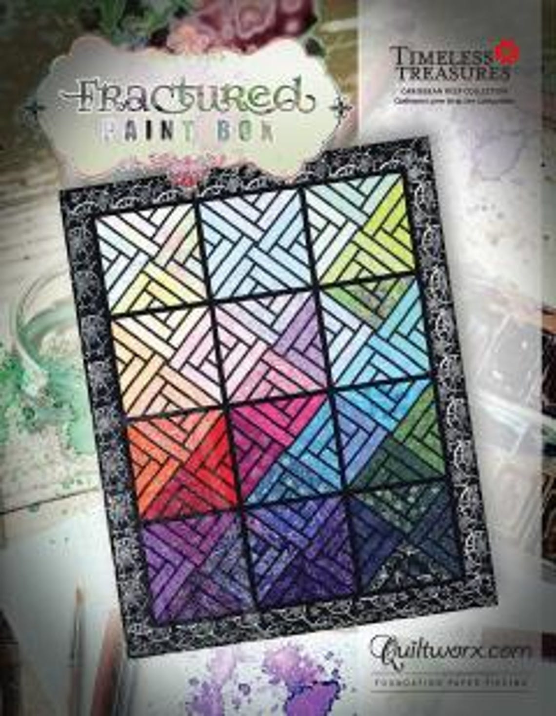 Fractured Paintbox - Etsy