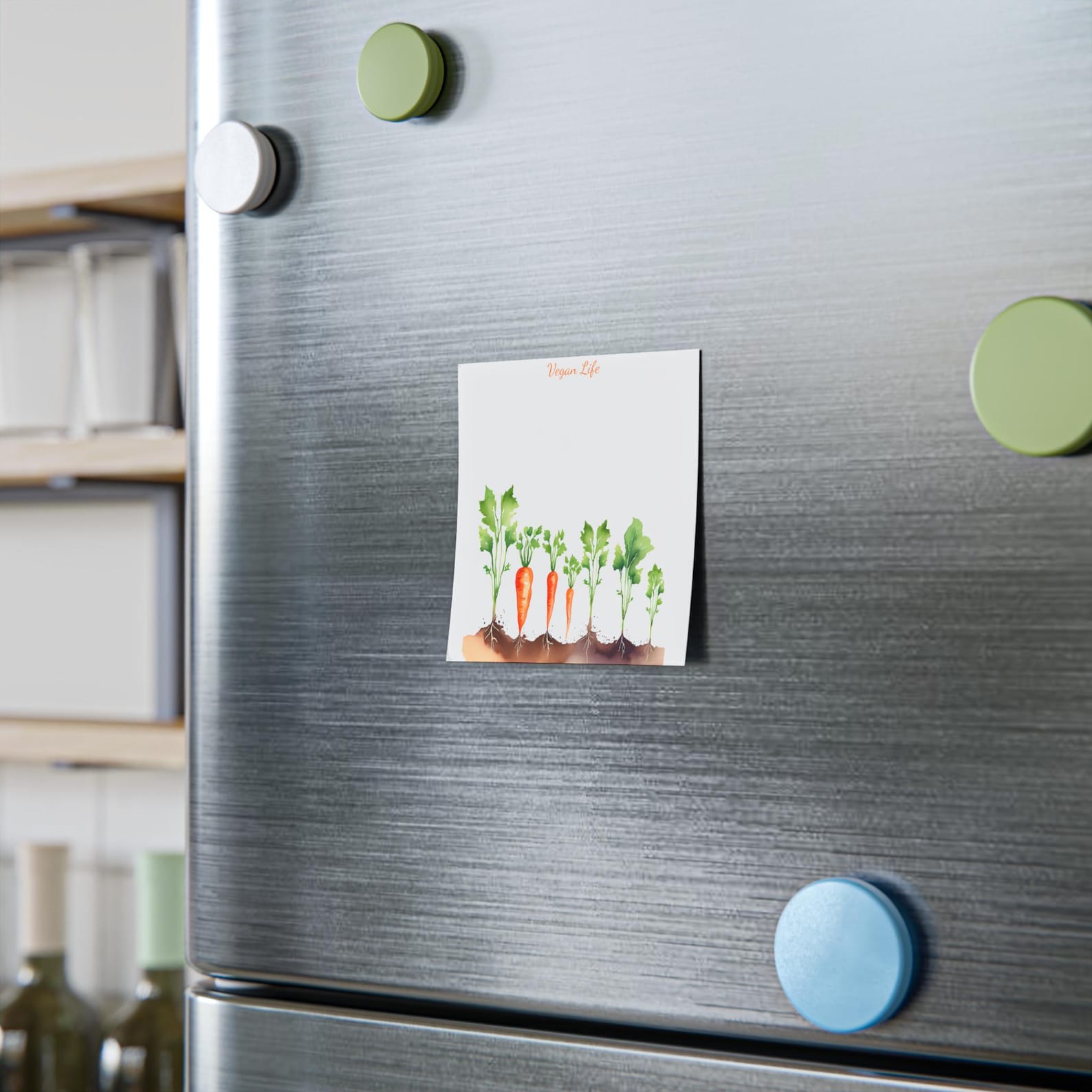 Custom Post It Notes, Vegan Life Post-it® Note Pads - Etsy