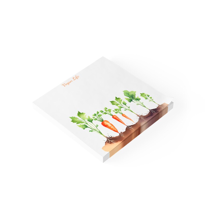 Custom Post It Notes, Vegan Life Post-it® Note Pads - Etsy