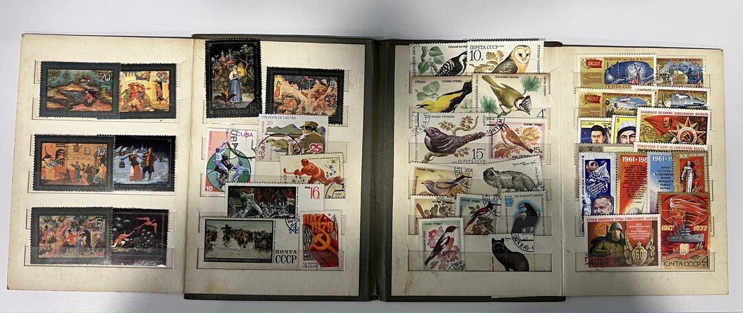 Set of Stamps of the USSR - Etsy