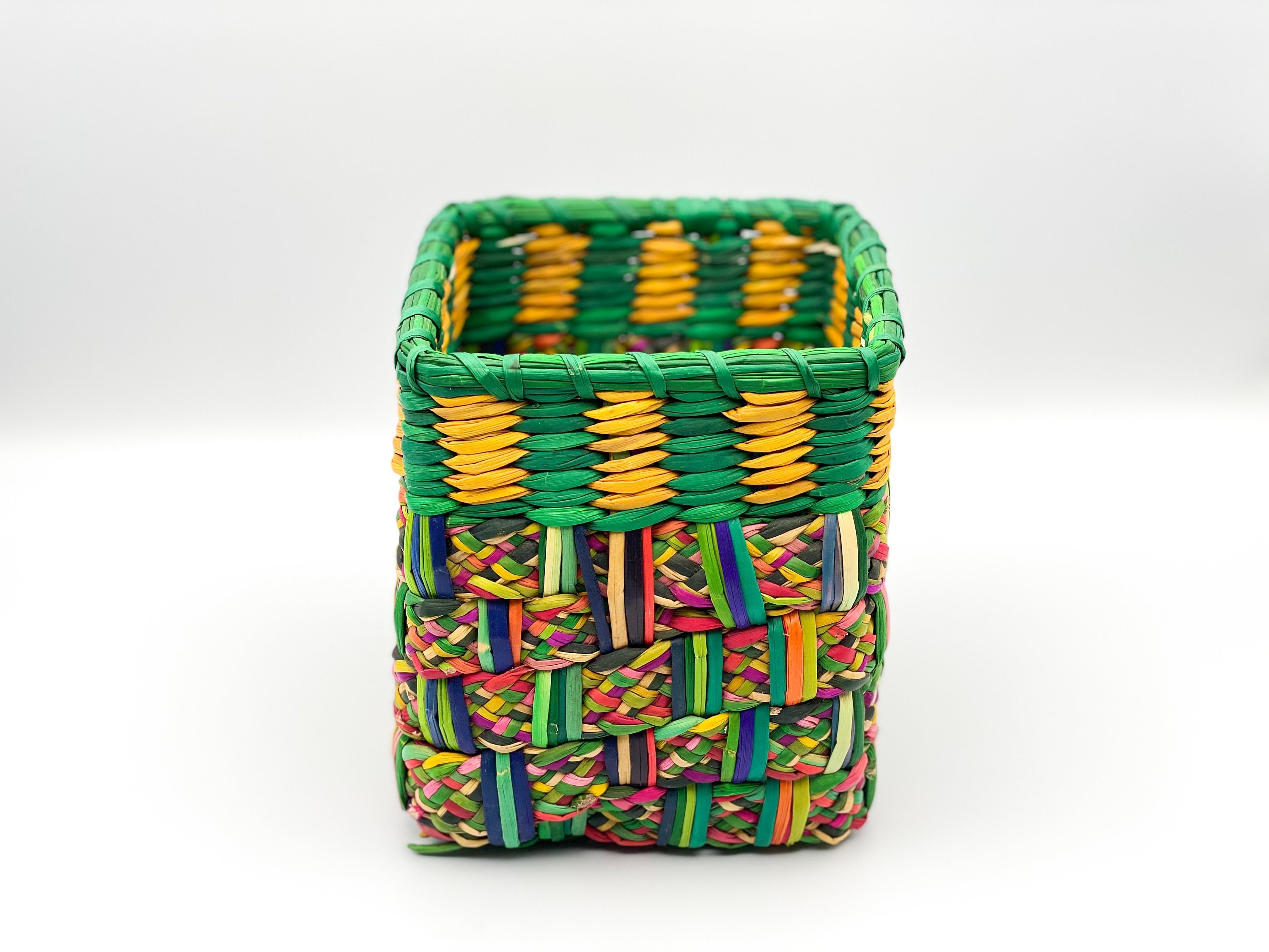 Handwoven Handmade Artisanal Peruvian Basket Organic Botanical - Etsy