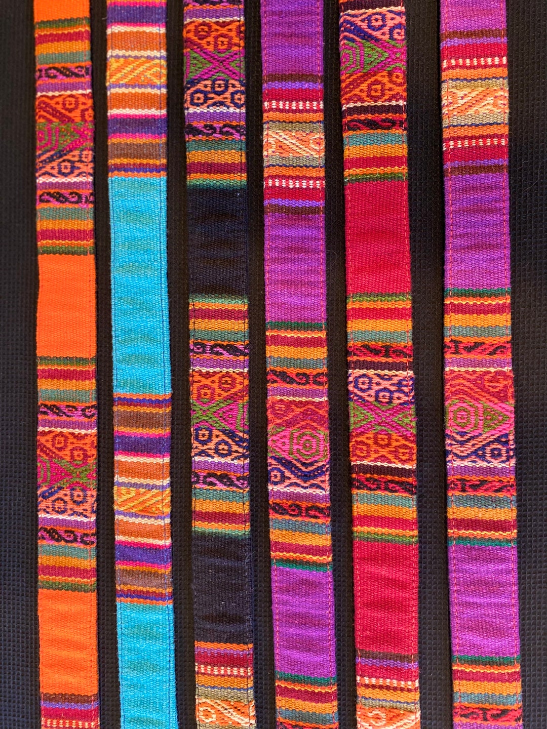 Vegan,peruvian Belts Woven in Bright,brilliant Colors .boho-hippy Andes ...