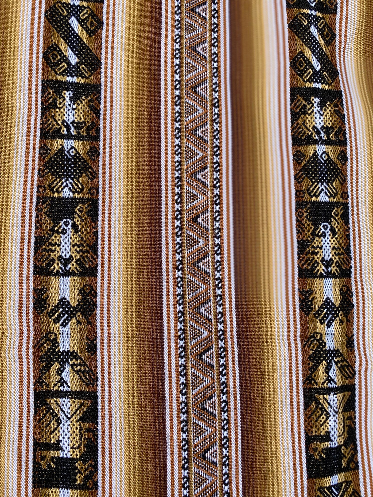 Tela peruana manta tapiz colorido textil andino símbolos | Etsy