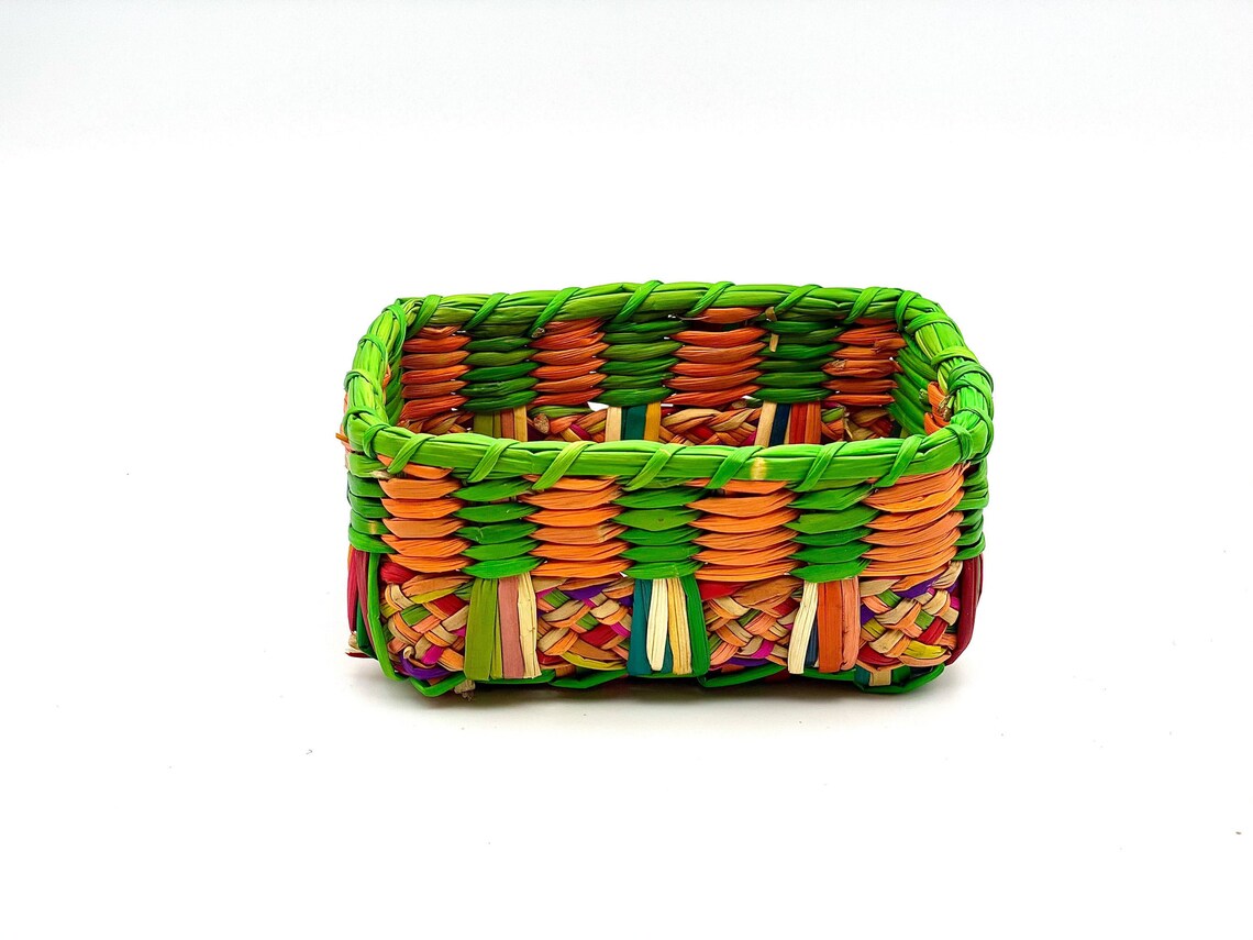 Handwoven Artisanal Perúvian Basketorganic Botanical Dye - Etsy