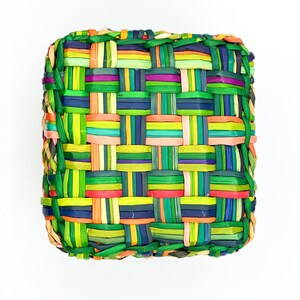 Handwoven Handmade Artisanal Peruvian Basket Organic Botanical Dyes ...