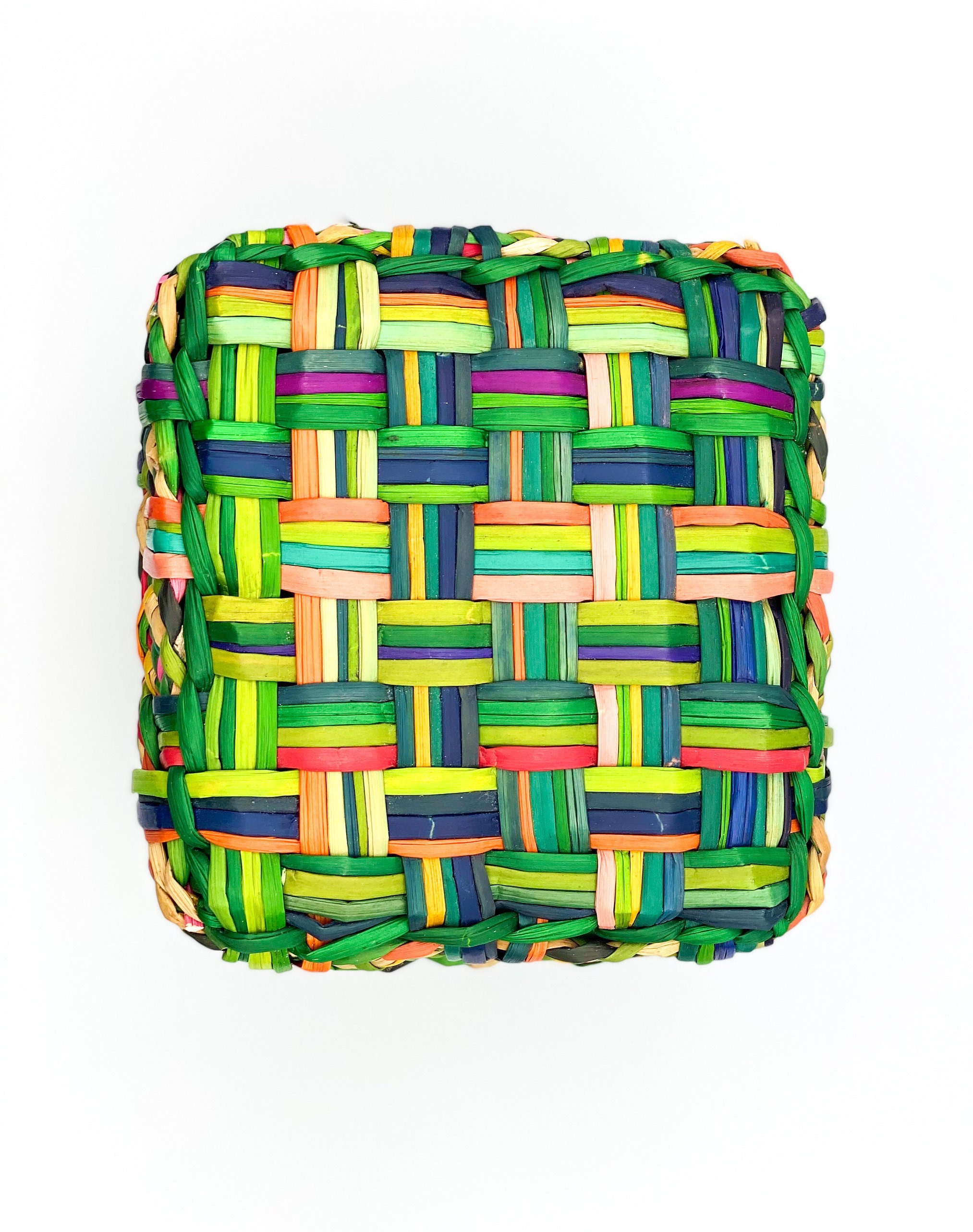 Handwoven Handmade Artisanal Peruvian Basket Organic Botanical Dyes ...