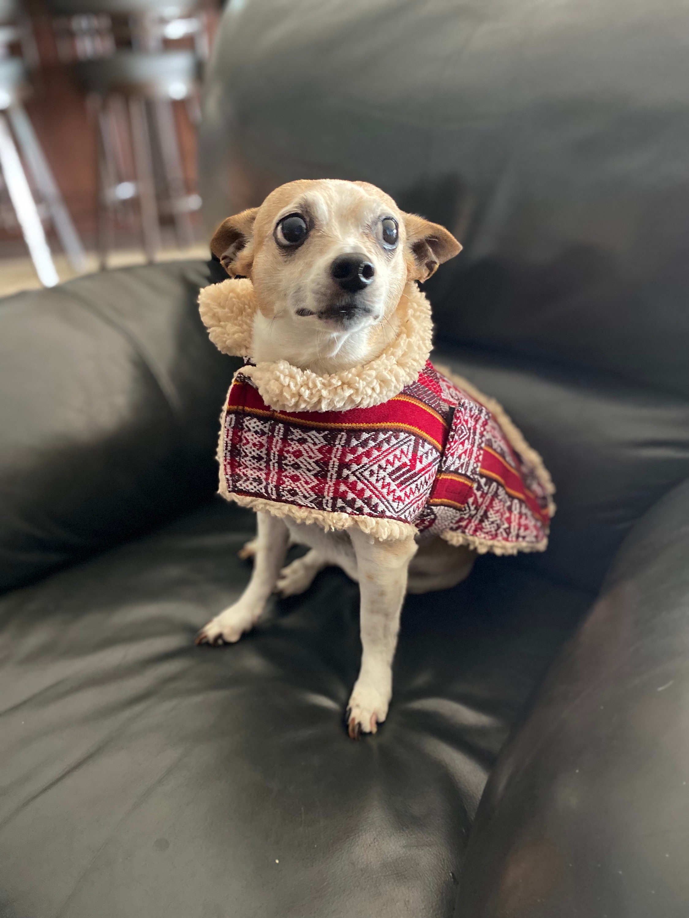 Fleece Lined Peruvian Sweater - Etsy