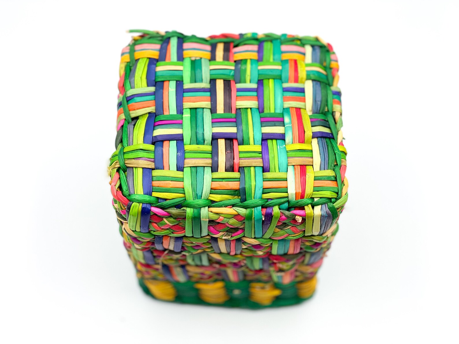 Handwoven Handmade Artisanal Peruvian Basket Organic Botanical - Etsy