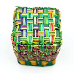 Handwoven Handmade Artisanal Peruvian Basket Organic Botanical - Etsy