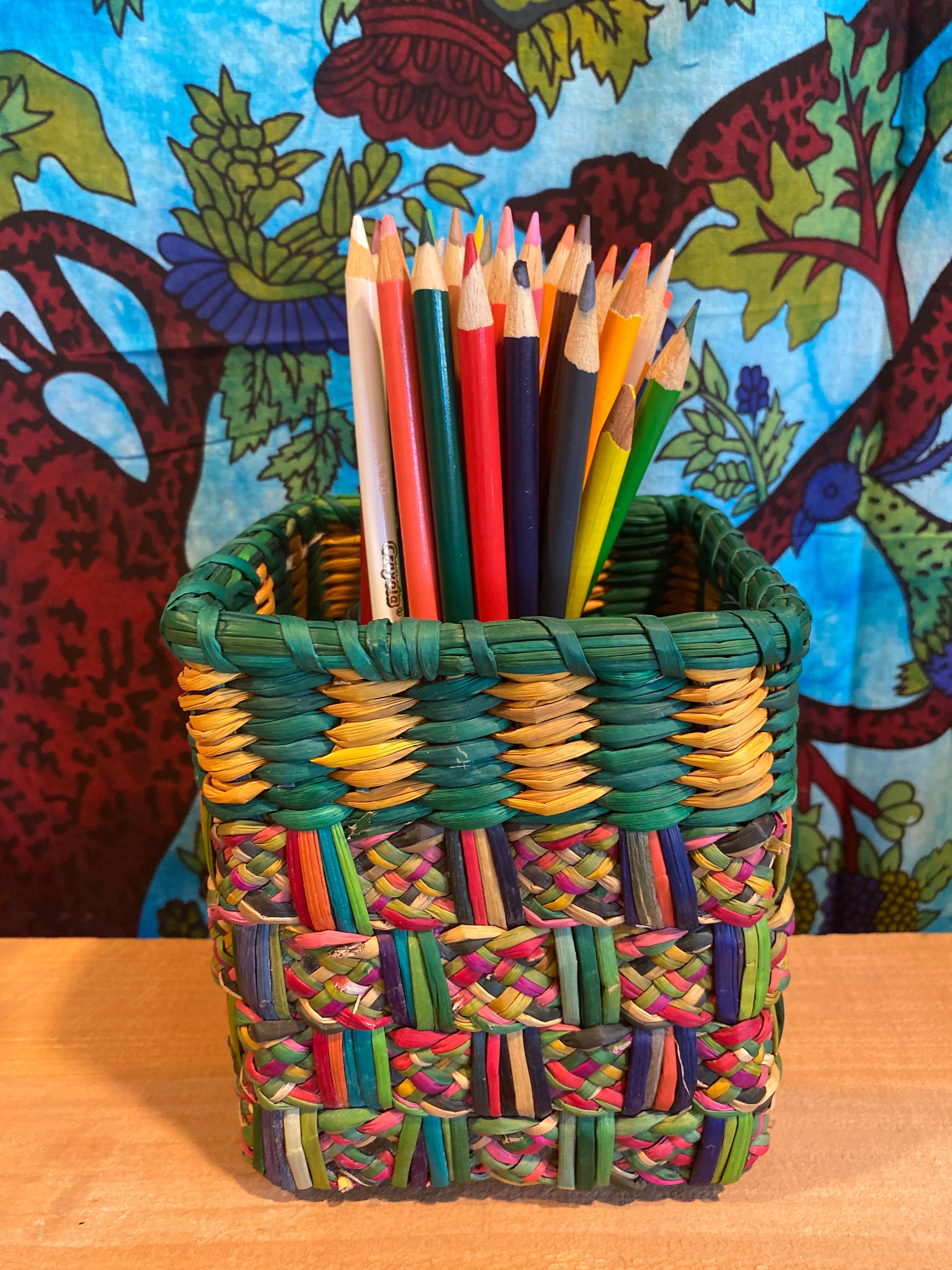 Handwoven Handmade Artisanal Peruvian Basket Organic Botanical - Etsy