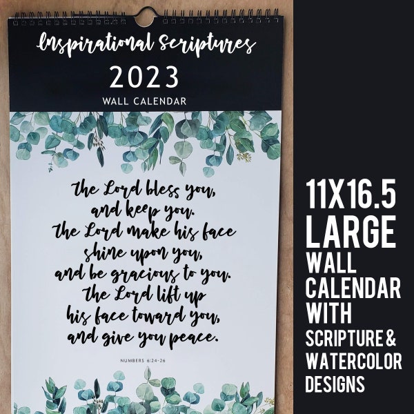 Inspirational Quotes Wall Calendar 2023 - Etsy
