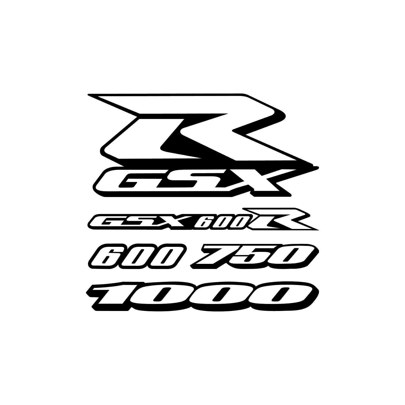 Suzuki gsxr svg logo gsxr 600 gsxr 750 gsxr 1000 svg png | Etsy