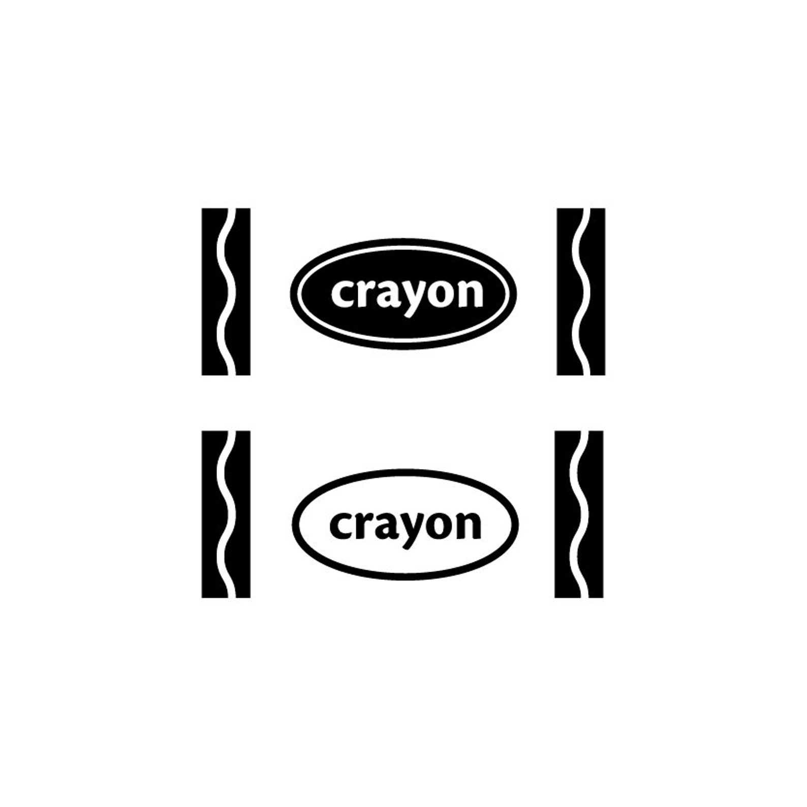 Crayons Wrappers Pattern Svg Png Vector for Cricut and | Etsy