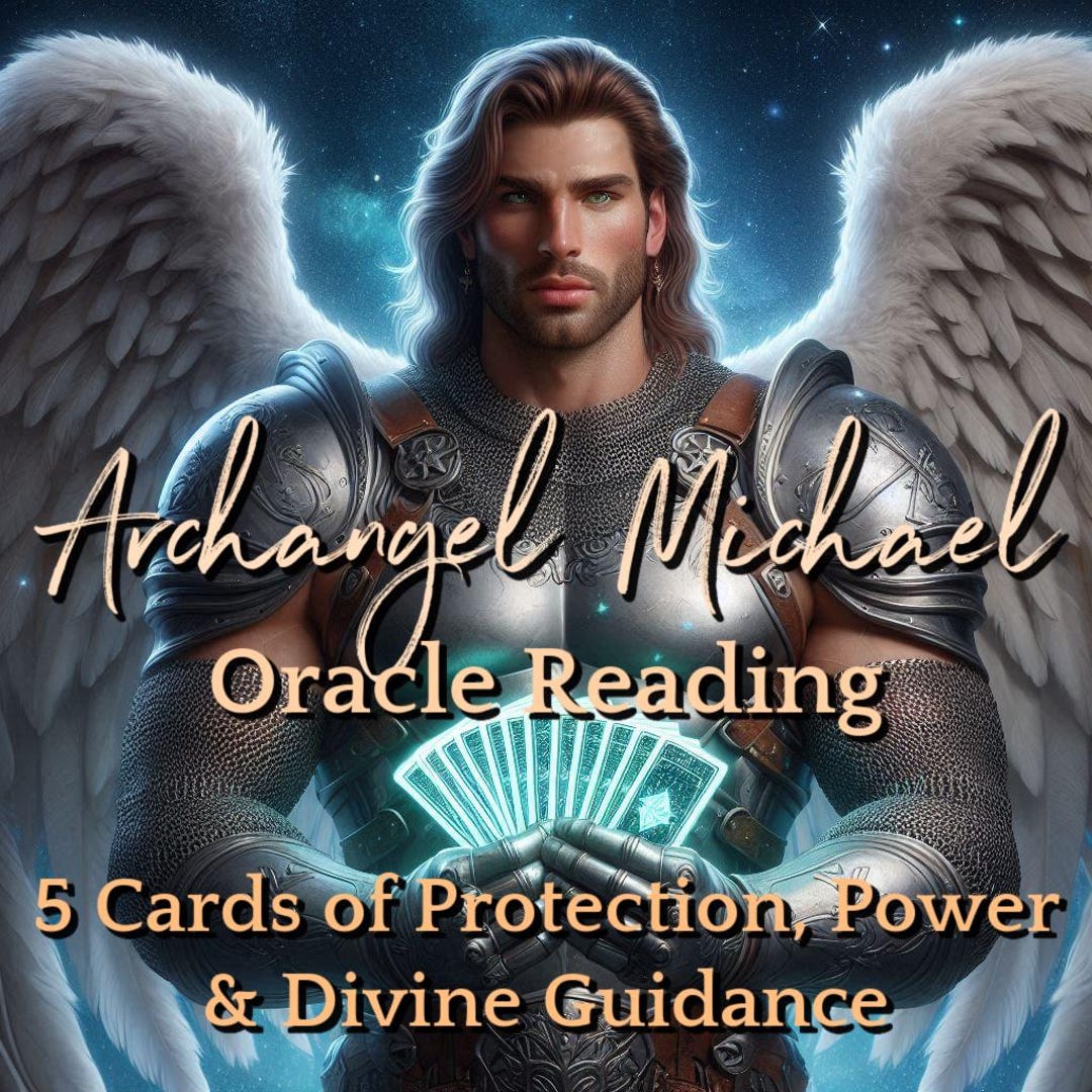 Archangel Michael Oracle Reading – 5 Cards of Protection, Power ...