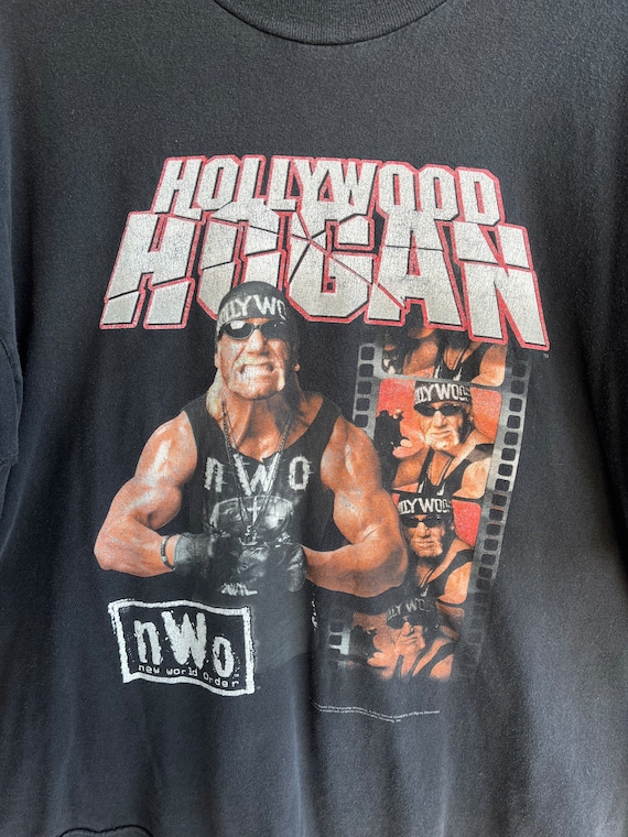 Vintage Hollywood Hulk Hogan 1998 WCW T-shirt - Gem