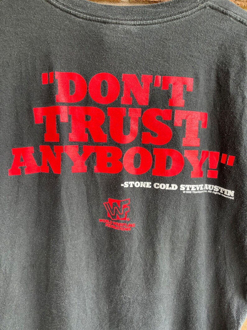 Vintage Stone Cold Steve Austin WWF DTA T-shirt - Etsy