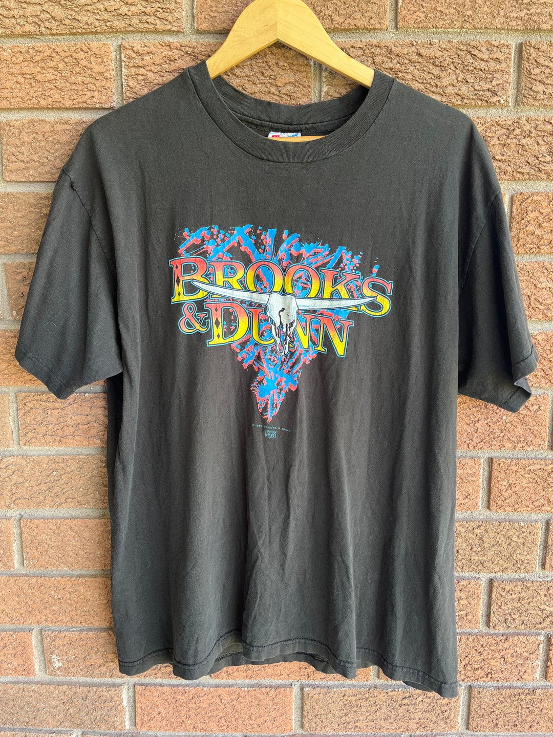 Vintage Brooks & Dunn Getcha Some T-shirt - Etsy