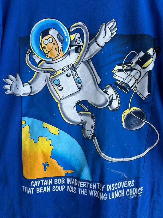 Vintage Captain Bob Space 1995 T-shirt - Gem