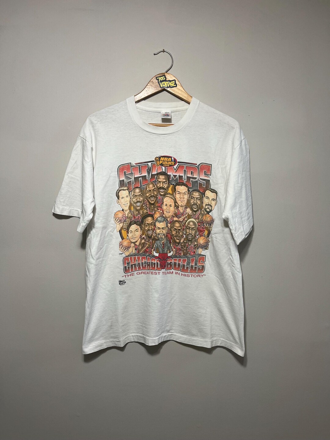 Vintage Chicago Bulls 1996 NBA Champions T-shirt - Etsy