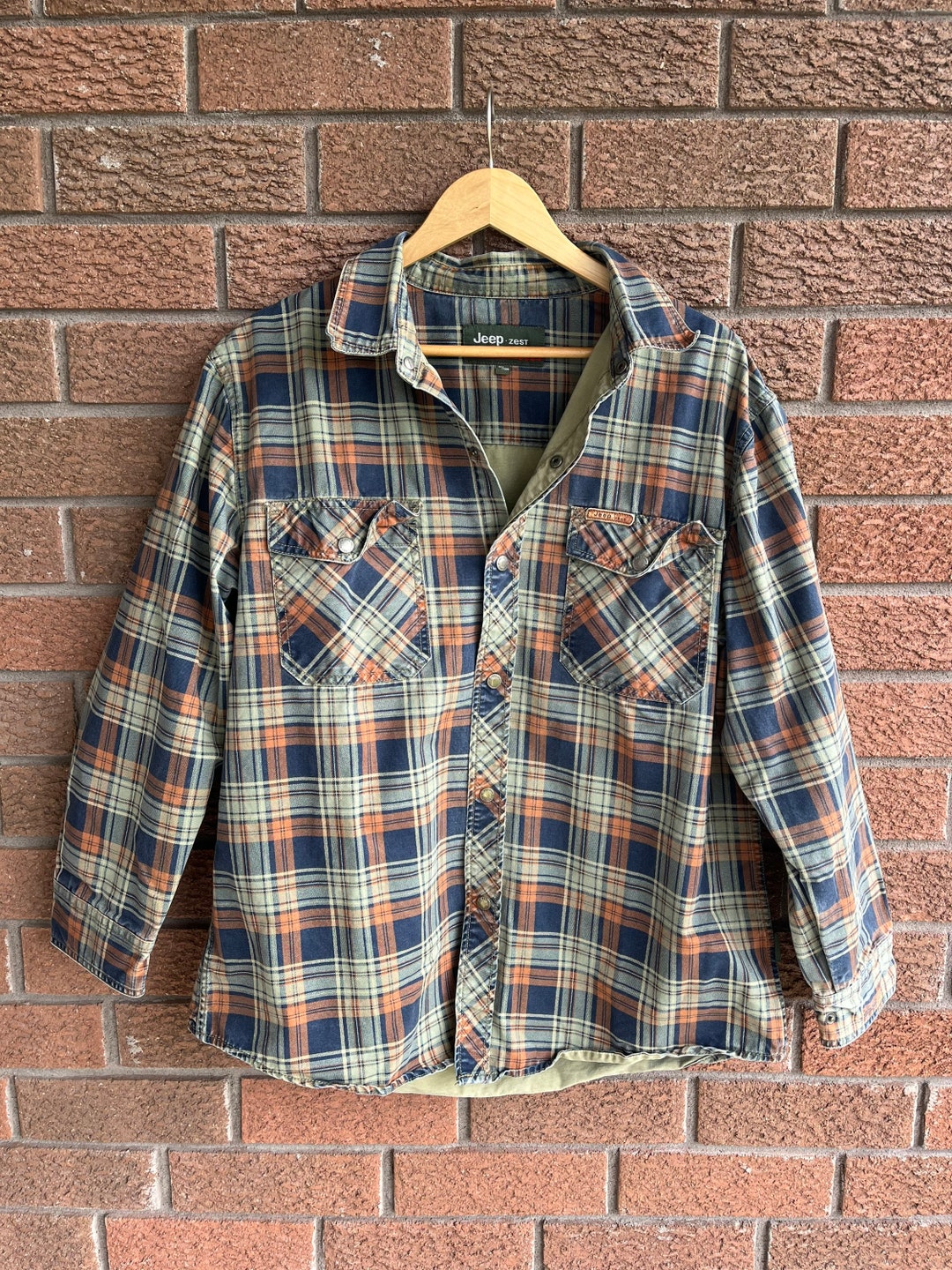 Vintage Jeep Zest Plaid Jacket - Etsy