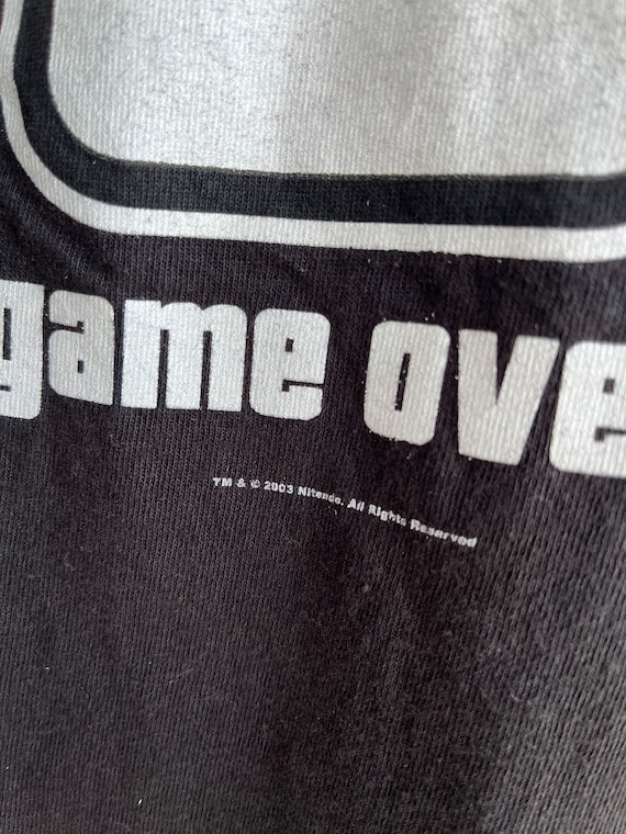 Vintage Nintendo Game Over Tshirt - Gem