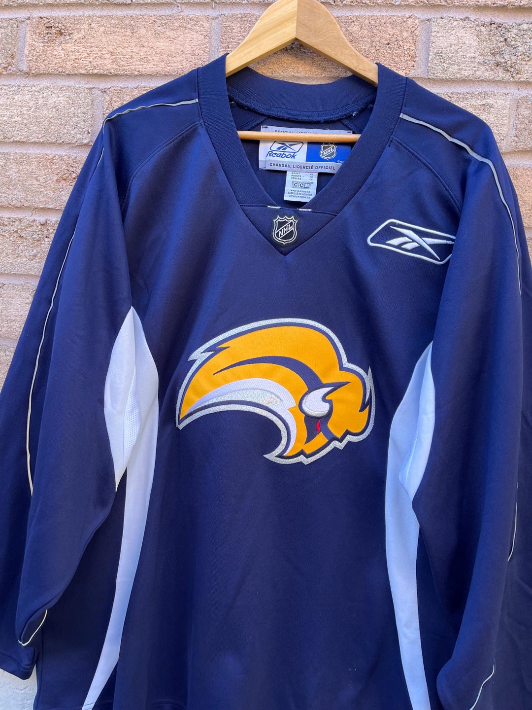 Vintage Buffalo Sabres NHL Practice Jersey - Etsy