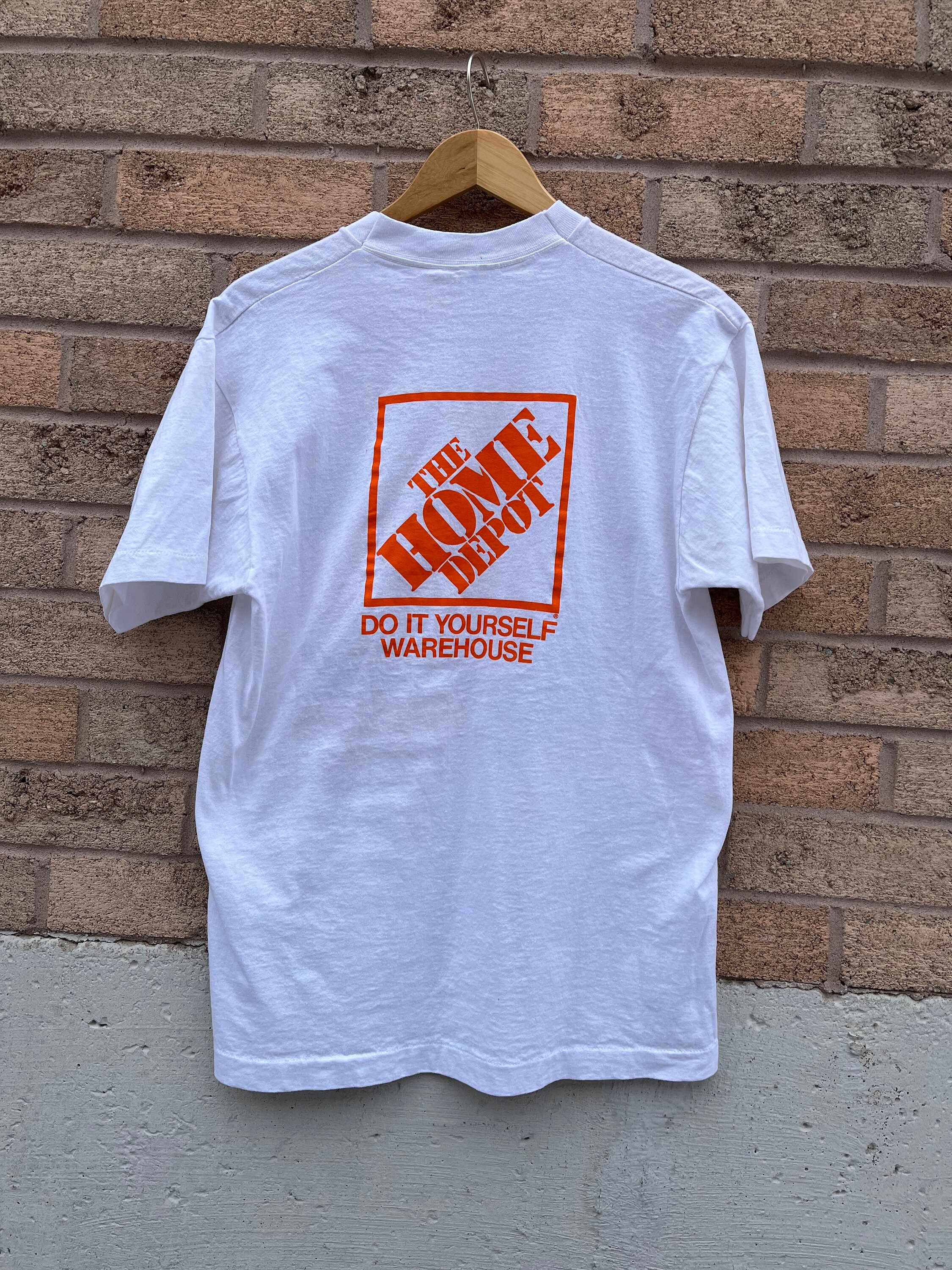 Vintage Home Depot Store Promo T-shirt - Etsy