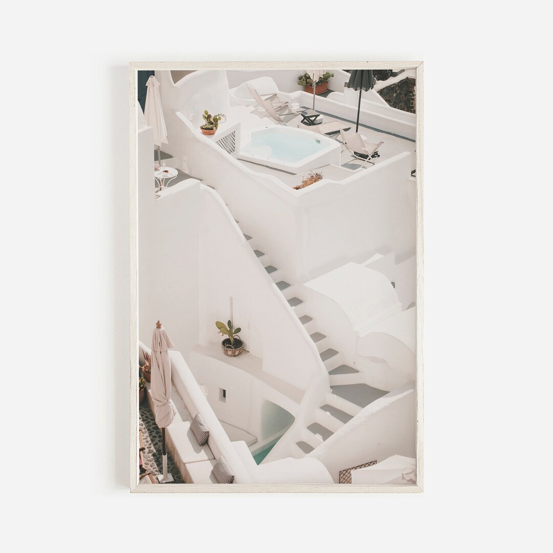 Greece Architecture, Stucco Buildings, White Greek Buildings Art ...