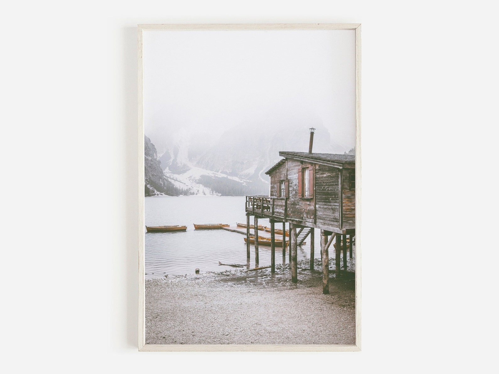 Mountain Print Canadian Wall Art Rustic Cabin Print - Etsy