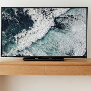 Ocean Frame TV Art | Samsung Art Download | Aerial Ocean Frame TV ...