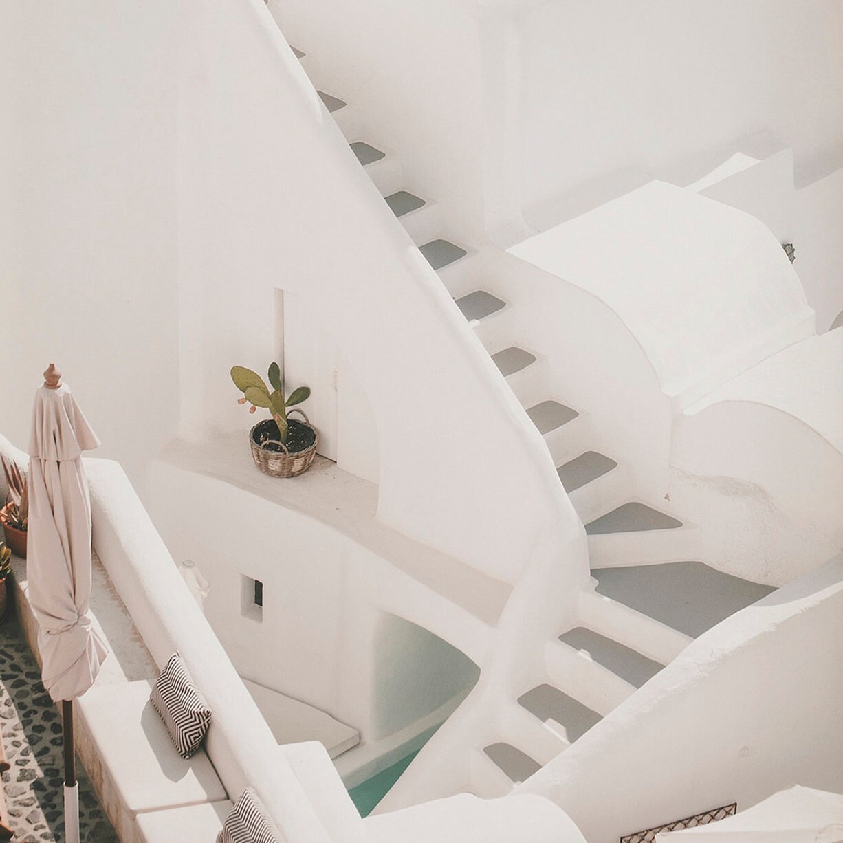 Greece Architecture Stucco Buildings White Greek Buildings - Etsy