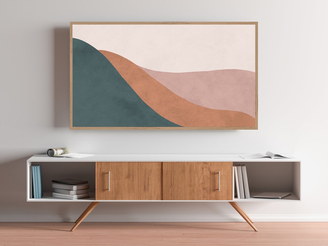 Samsung Frame TV Art Art for Frame TV Abstract Digital Art | Etsy