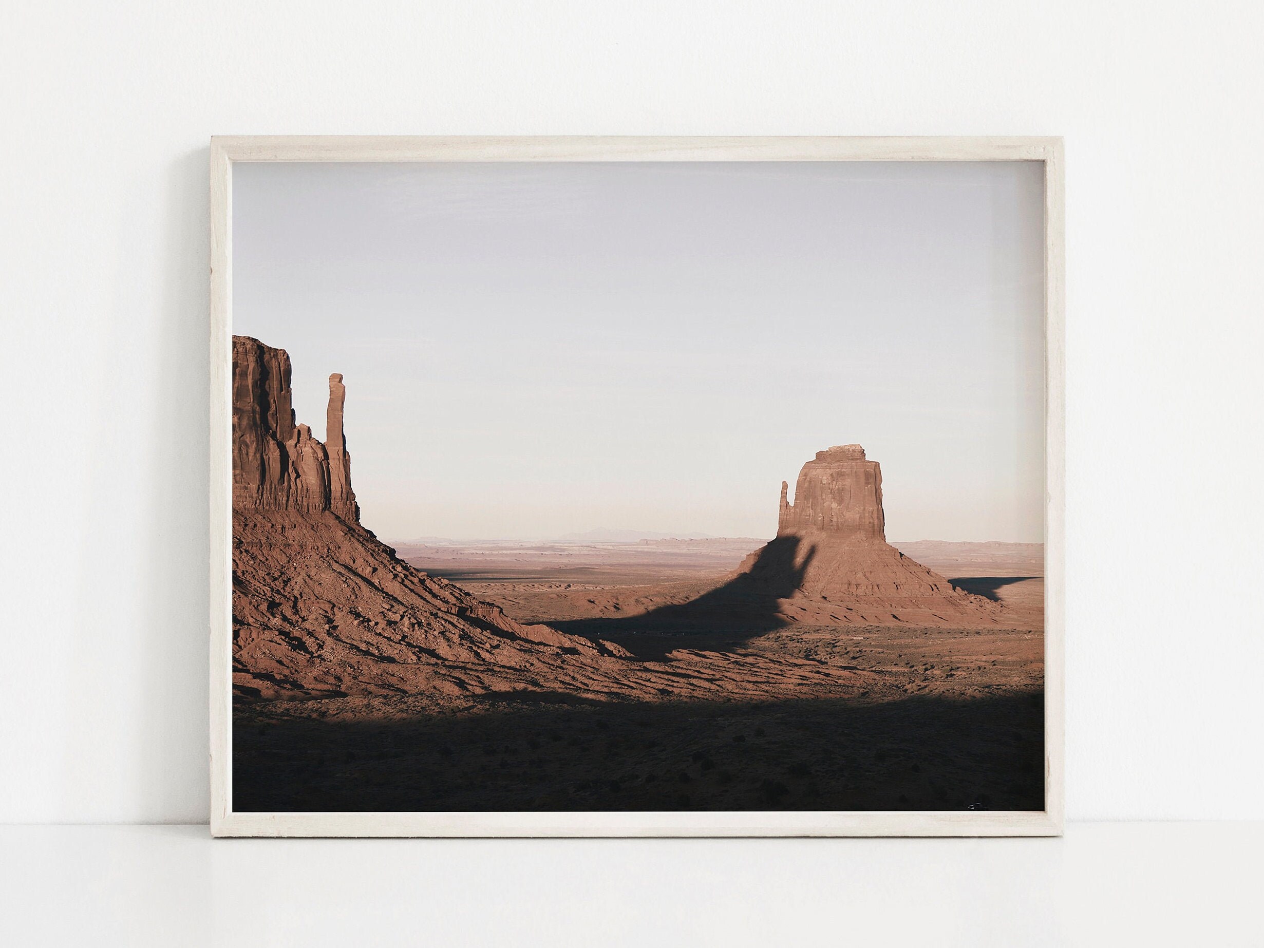 Monument Valley Desert Scenery Wall Art Red Rocks Kayenta | Etsy